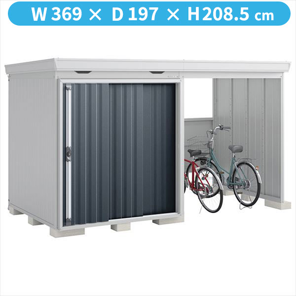 【楽天市場】【自転車置場 駐輪】イナバ物置 FW／フォルタ ウィズ FW-1818+18KS CG スタンダード 右側開放スペース 豪雪型 結露軽減材付屋根『物置 屋外 大型 diy』【関東 ...