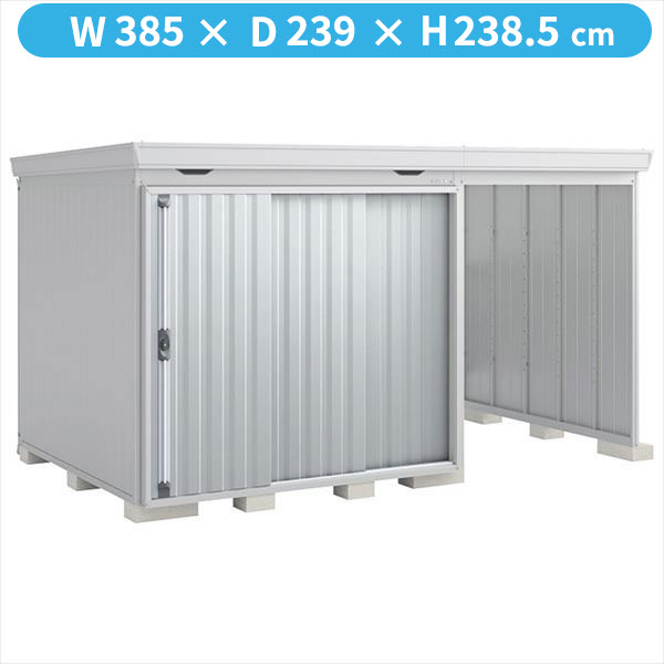 【楽天市場】【自転車置場 駐輪】イナバ物置 FW／フォルタ ウィズ FW-2222+15KH PS ハイルーフ 右側開放スペース 豪雪型 結露軽減材付屋根『物置 屋外 大型 diy』【関東 ...