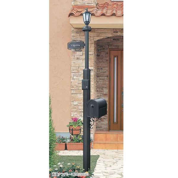 【楽天市場】YKKAP シャローネ 機能門柱1型 〈独立仕様〉 4VBF6Fセット TMB-1 ＊表札はネームシールとなります 『機能門柱 ...