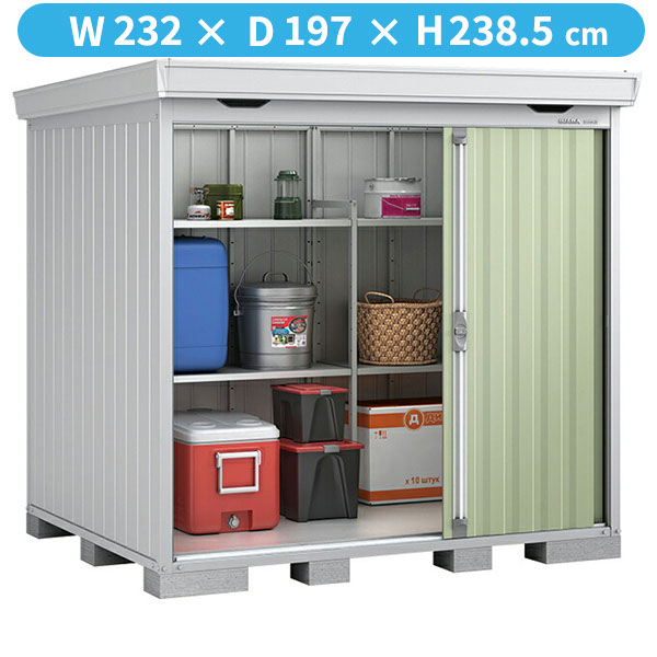 【楽天市場】【丈夫で長持ち】イナバ物置 FS／フォルタ FS-2218H JG ハイルーフ 一般型『物置 屋外 大型 小屋 倉庫 収納庫 diy キット おしゃれ』【関東・東海地方限定配送 ...