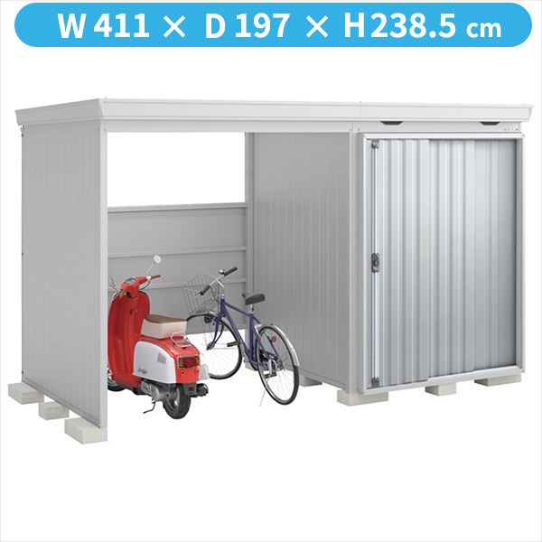 【楽天市場】【自転車置場 駐輪】イナバ物置 FW／フォルタ ウィズ FW-22K+1818H PS ハイルーフ 左側開放スペース 多雪型『物置 屋外 大型 diy』【関東・東海地方限定配送 ...