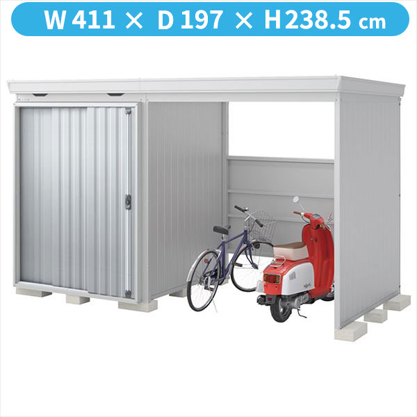 【楽天市場】【自転車置場 駐輪】イナバ物置 FW／フォルタ ウィズ FW-1818+22KH PS ハイルーフ 右側開放スペース 多雪型 結露軽減材付屋根『物置 屋外 大型 diy』【関東 ...