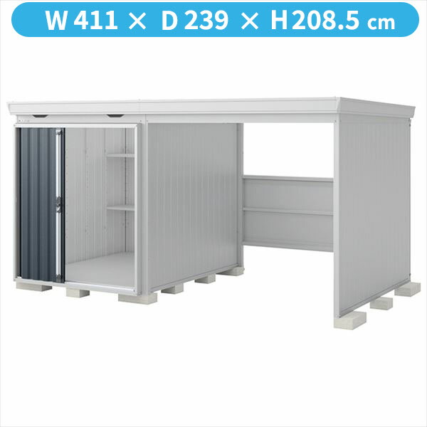 【楽天市場】『配送は関東・東海限定』イナバ物置 FW／フォルタ ウィズ FW-1822+22KS スタンダード 右側開放スペース 一般型 『追加金額で工事も可能』 『開放スペース併設物置 ...