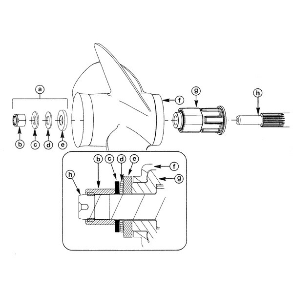 【楽天市場】FLO-TORQ SSR HD プロペラ用 ハブキット ハブシステム 1.25インチシャフト対応 MERCURY純正 マーキュリー ...