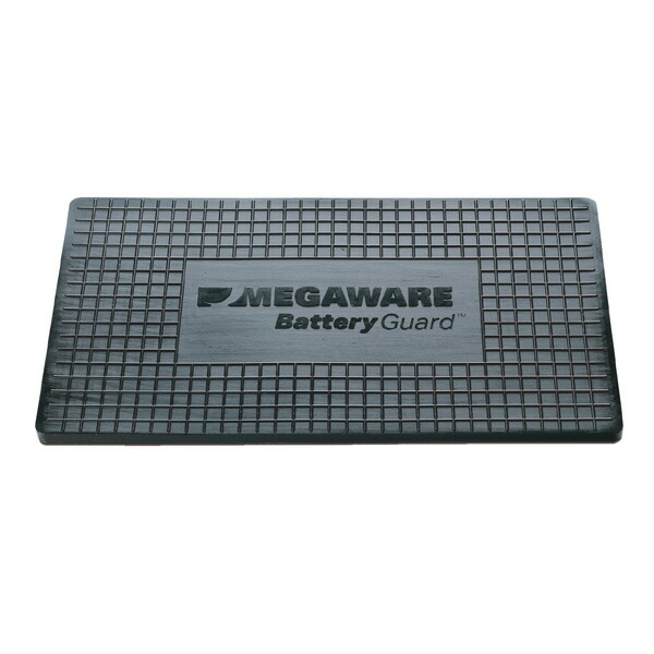 【楽天市場】MEGAWARE バッテリーガード 衝撃吸収マット 940131 バッテリーボックス 滑り止めマット 滑り止めシート バッテリー ...