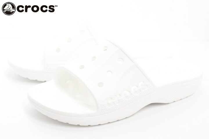 【楽天市場】メンズ レディース クロックス シャワーサンダル crocs baya II slide 208215 100 WHITE：岸山 ...