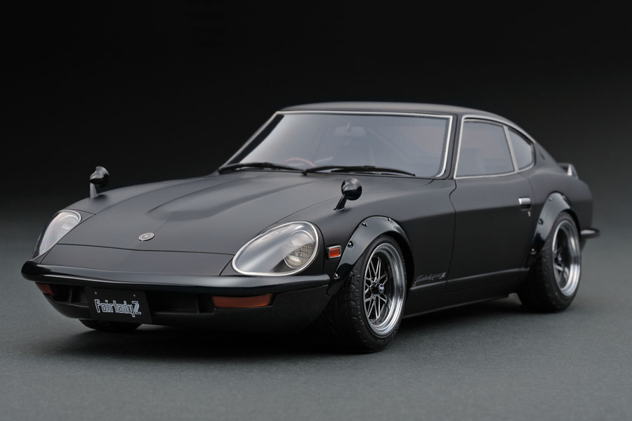 【楽天市場】イグニッション モデル 1/18 フェアレディ Z-G S30Z (Matt Black) Fairlady：KITAGO ...
