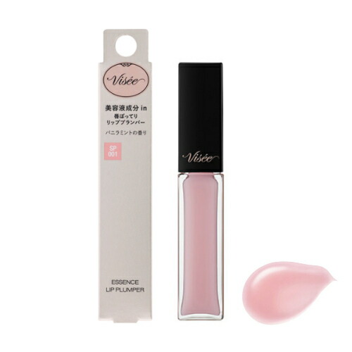 【楽天市場】【即納】【ネコポスメール便発送】KOSE コーセー VISEE ヴィセ エッセンス リッププランパー SP001 シアーピンク 5.5ml バニラミント リップグロス ...