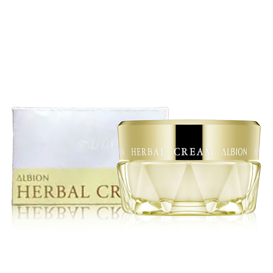 【楽天市場】【クーポン利用で最大150円OFF】【即納】【国内正規品・送料無料】ALBION アルビオン ハーバルクリーム 40g スパチュラ ...