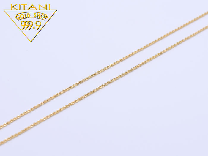 【楽天市場】K18 パイプロープ 幅2.0mm スライドチェーン 最長60cm/重量約3.7g前後 ( スライド アジャスター ネックレス )：製造直販店・木谷貴金属kitani9999