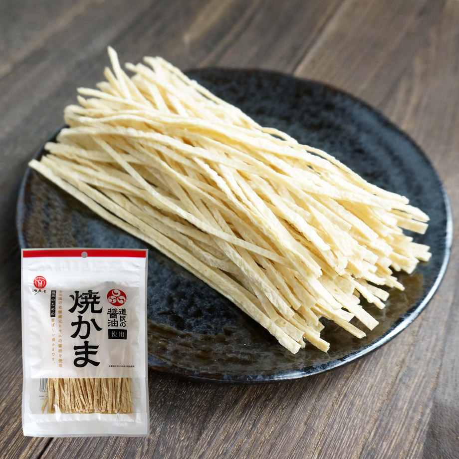 【楽天市場】道民の醤油焼かま67g【江戸屋】送料無料 ネコポス（メール便）（お菓子）（短冊）（酒の肴）（珍味）（焼かま）：北の箱 楽天市場店