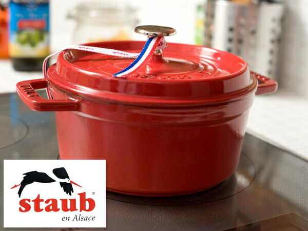 【楽天市場】ストウブ staub ピコ・ココット ラウンド18cm チェリーレッド 40509-814：キッチンブランチ