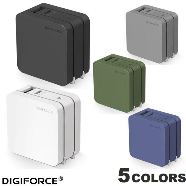 【楽天市場】DIGIFORCE USB充電器 65W GaN PD対応 Fast Charger USB-A 1ポート / USB Type-C 1ポート デジフォース (電源アダプタ・USB ...