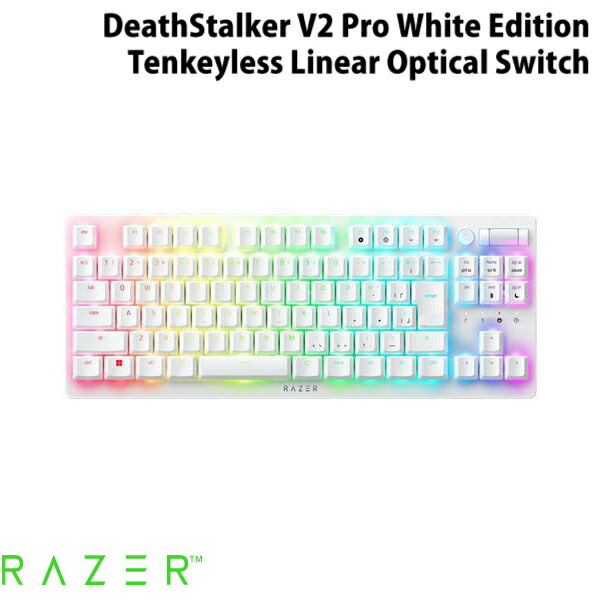 【楽天市場】【クーポン利用で500円OFF★～4/30まで】 Razer DeathStalker V2 Pro Tenkeyless JP ...