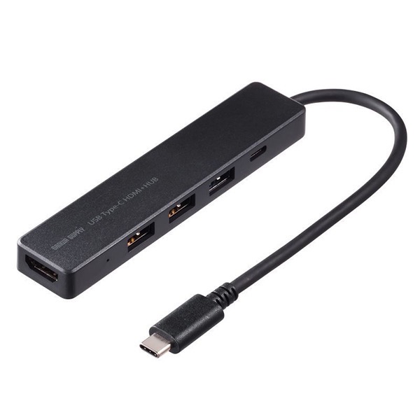 【楽天市場】SANWA USB Type-C ドッキングステーション HDMI 4K USBハブ 5Gbps対応 15cm # USB ...