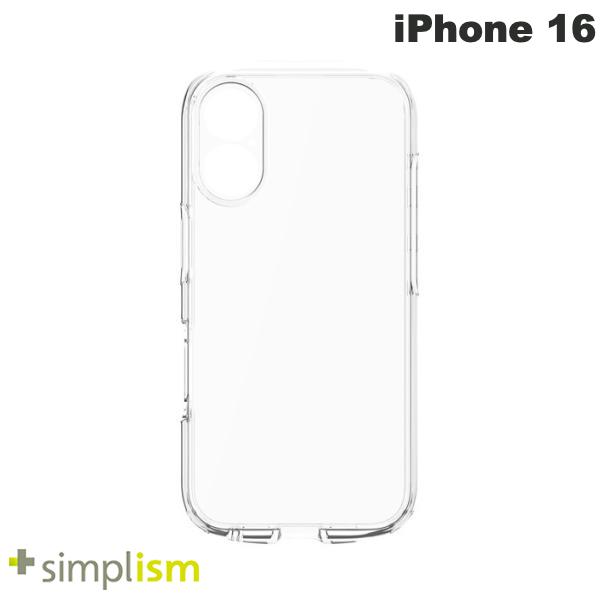 【楽天市場】[ネコポス送料無料] Simplism iPhone 16 LIGHT SHIELD Solid 超精密設計 衝撃吸収 ハイブリッドクリアケース クリア # TR-IP24M2 ...