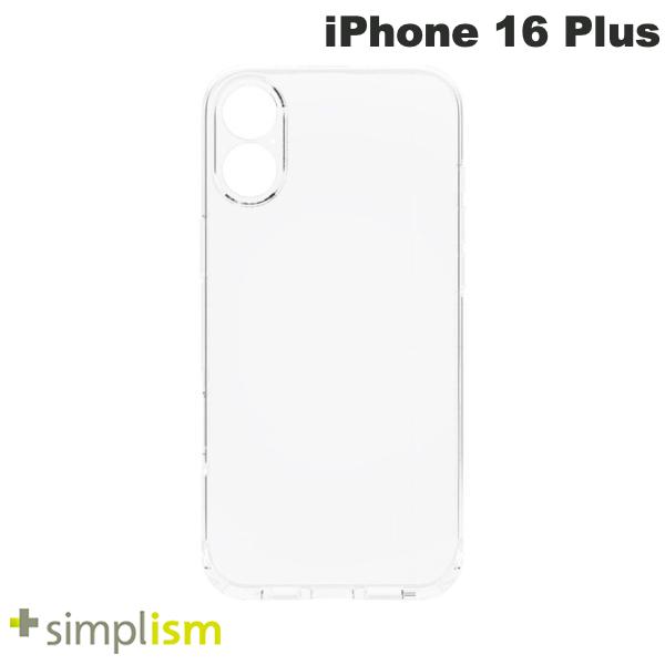 【楽天市場】[ネコポス送料無料] Simplism iPhone 16 Plus Aegis Solid 超精密設計フルカバーTPUケース クリア # TR-IP24L2-AGSL-CL シン ...
