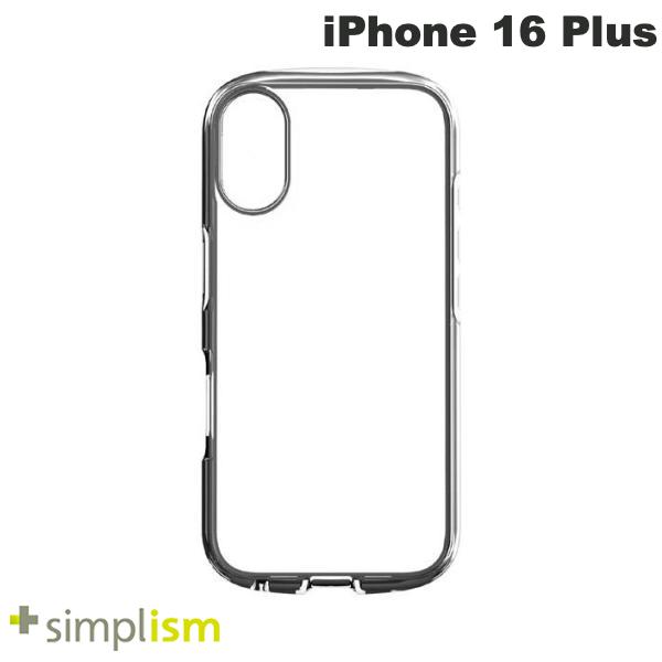 【楽天市場】[ネコポス送料無料] Simplism iPhone 16 Plus LIGHT SHIELD Solid 超精密設計 衝撃吸収 ハイブリッドクリアケース クリア # TR ...