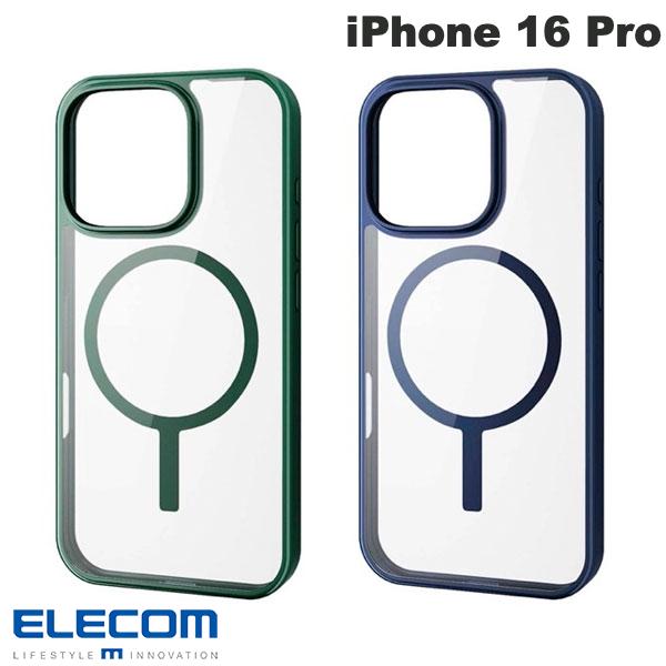 【楽天市場】【6/4 20時 エントリーで全品5倍】 [ネコポス送料無料] エレコム iPhone 16 Pro ハイブリッドケース フレームカラー MAGKEEP (スマホケース・カバー ...