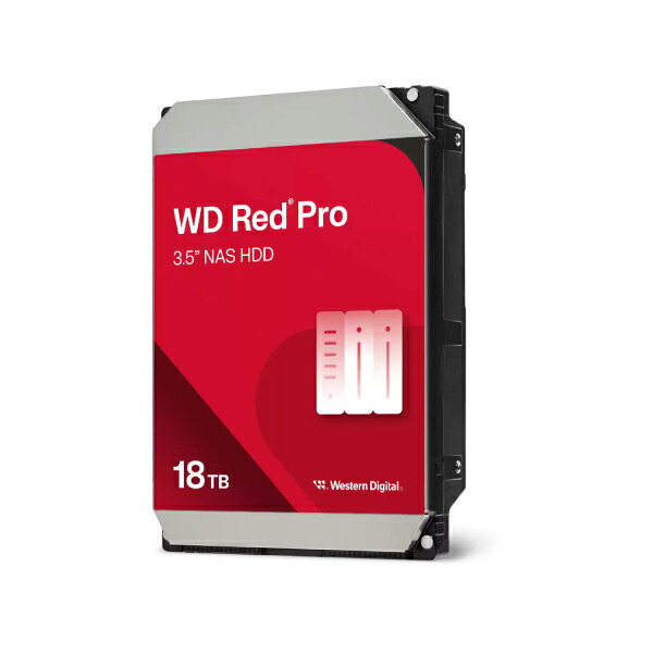 【楽天市場】Western Digital 18TB WD Red Pro 3.5インチ SATA III # WD181KFGX ウエスタン ...