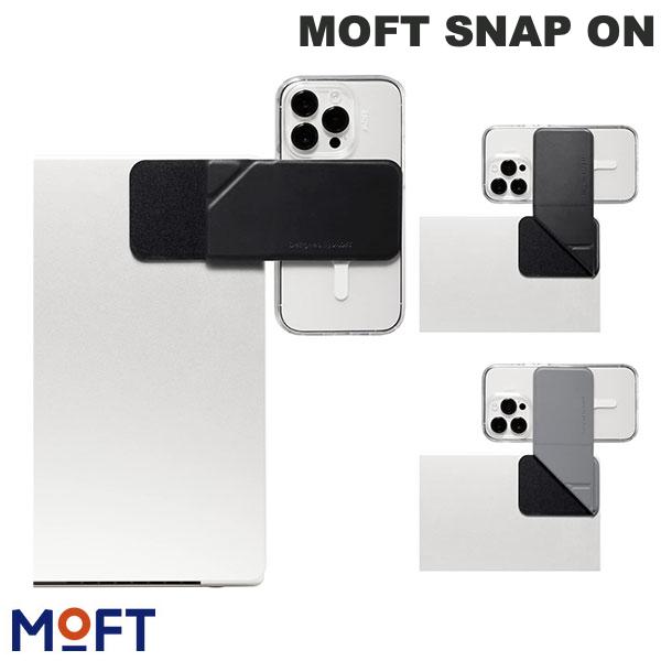 【楽天市場】[ネコポス送料無料] MOFT ノートパソコン用フリップスマホマウント MOFT SNAP ON モフト (PC・ディスプレイ用マウント) 連係カメラ対応 MacBook ...
