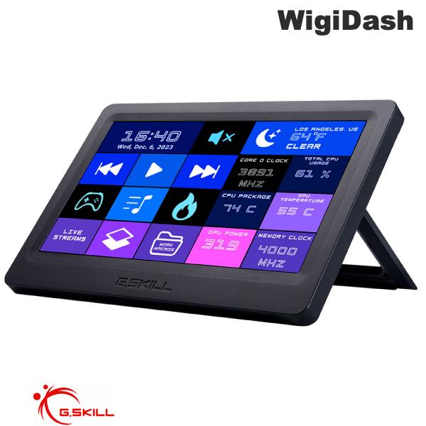 【楽天市場】G.SKILL WigiDash 7インチ IPS液晶 タッチパネル搭載 ウィジェットコントローラー # GD-A7PCCSK ...
