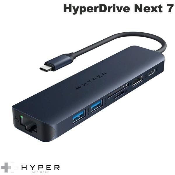 【楽天市場】【マラソン★500円OFFクーポン対象】 HYPER++ HyperDrive Next 7 Port USB-C ハブ PD対応 ...