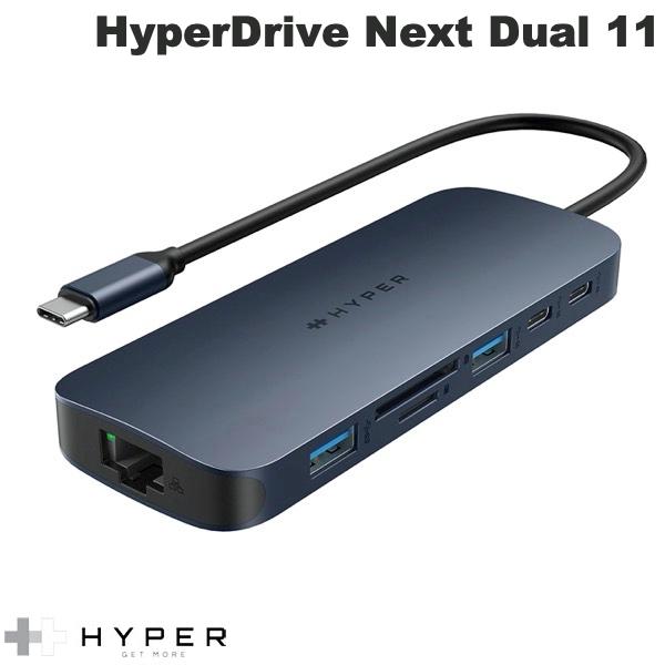 【楽天市場】HYPER++ HyperDrive Next Dual 4K60Hz HDMI 11 Port USB-C ハブ PD対応 急速 ...