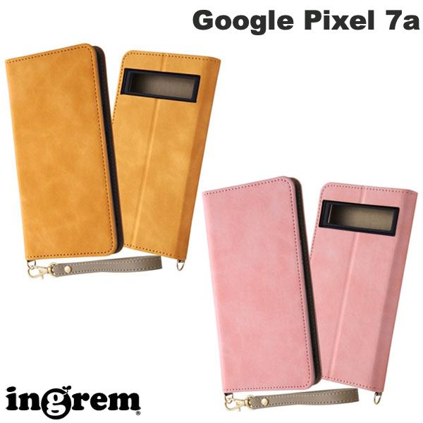 【楽天市場】[ネコポス送料無料] ingrem Google Pixel 7a 耐衝撃 手帳型レザーケース Raffine イングレム ...