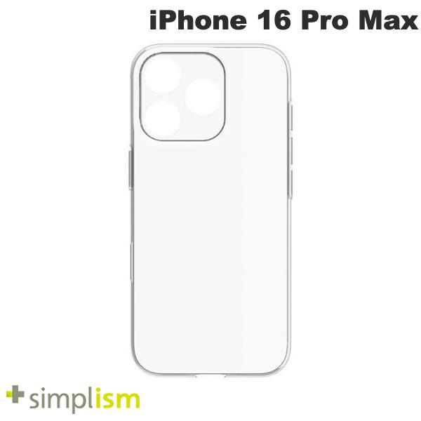 【楽天市場】トリニティ Simplism iPhone 16 Pro Max AIR-REAL INVISIBLE 超精密設計 極薄軽量ケース クリア # TR-IP24L3-ARPSL-CL ...
