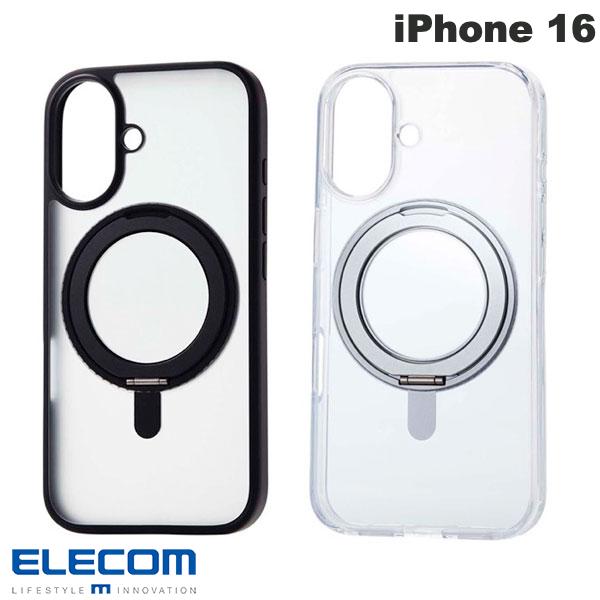 【楽天市場】[ネコポス送料無料] ELECOM エレコム iPhone 16 ハイブリッドケース MAGKEEP スタンド (スマホケース・カバー) マグネット：Apple専門店 キットカット