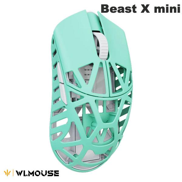 【楽天市場】万霊 WLMOUSE Beast X mini 有線 / 2.4GHz ワイヤレス 両対応 8K対応 ゲーミングマウス mint ...