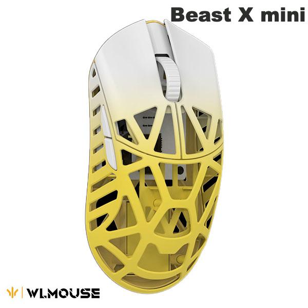 【楽天市場】万霊 WLMOUSE Beast X mini 有線 / 2.4GHz ワイヤレス 両対応 8K対応 ゲーミングマウス White ...