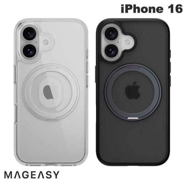 【楽天市場】[ネコポス発送] MagEasy iPhone 16 MagStand 360 M C MagSafe対応 カメラコントロールカバー付き 耐衝撃ケース マグイージー (スマホケース ...