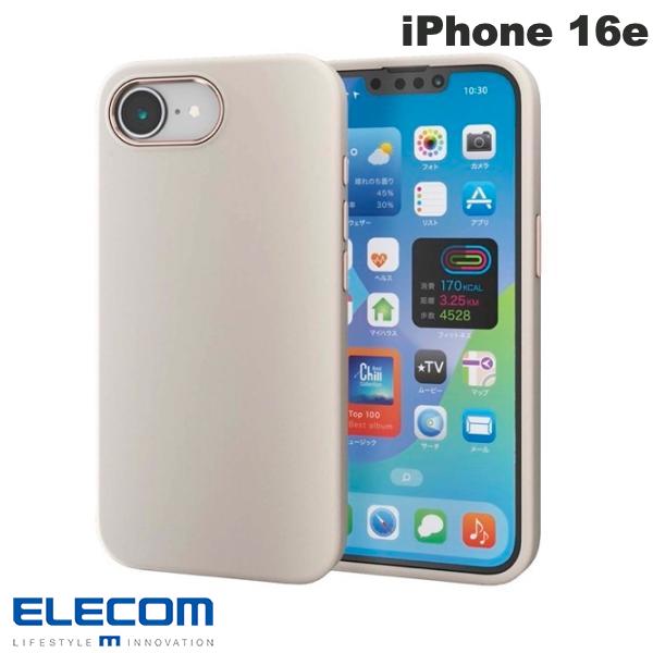 【楽天市場】ELECOM エレコム iPhone 16e ハイブリッドシリコンケース ショルダーストラップ付き &Me グレージュ # PM-A25SSCSHGB エレコム (スマホケース ...