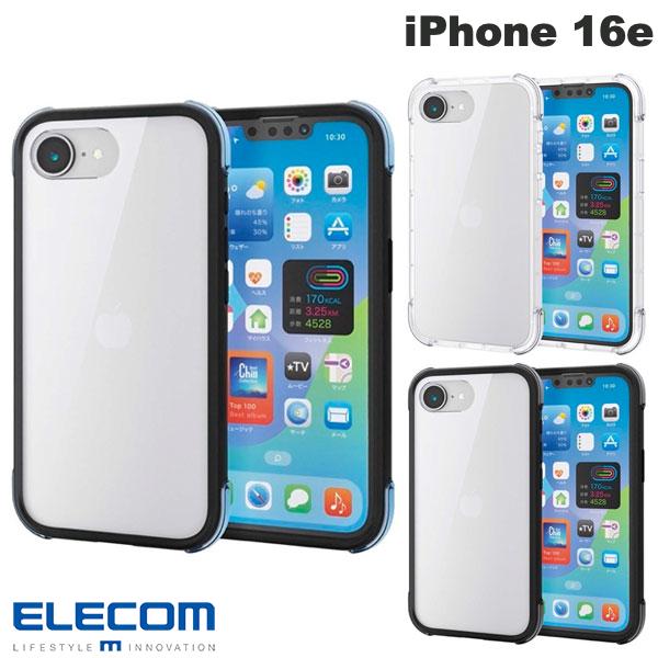 【楽天市場】[ネコポス送料無料] ELECOM エレコム iPhone 16e ハイブリッドケース エアバッグ 四隅 MUBRAIN (スマホケース・カバー)：Apple専門店 キットカット