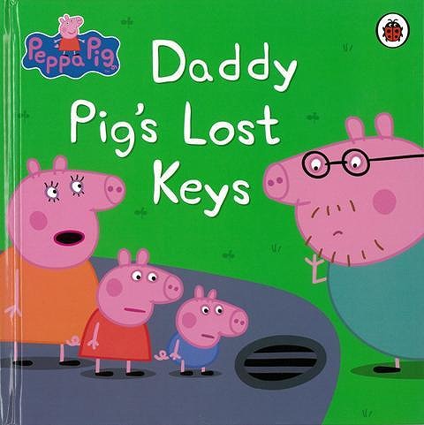 【楽天市場】Daddy Pig’s Lost Keys—Peppa Pig/バーゲンブック{ボードブックImport1 洋書 児童洋書 児童 ...