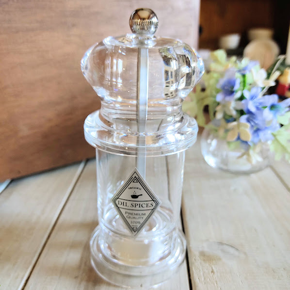 【楽天市場】ブラックペッパーグラインダーL ペッパーミル キッチン雑貨 キッチン用品 調味料入れ お洒落 黒コショウ インテリア ナチュラル ...