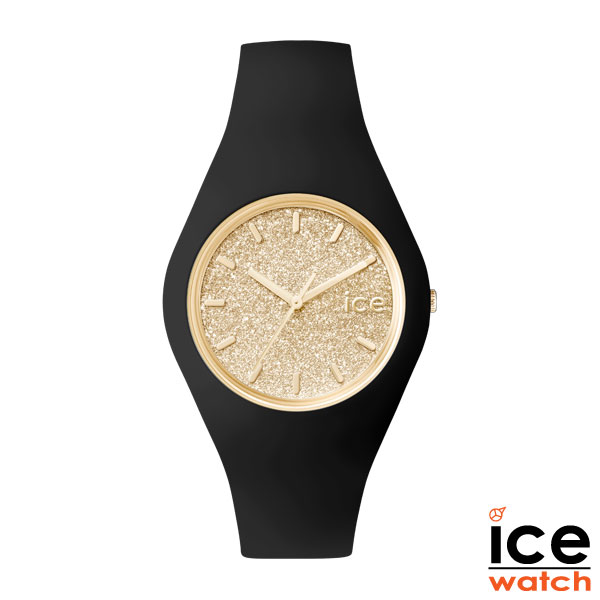 【楽天市場】アイスウォッチ 腕時計 ICE WATCH ICE Glitter アイス グリッター ブラック×ゴールド ICE.GT.BGD ...