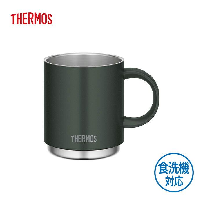 【楽天市場】サーモス 真空断熱マグカップ 350ml フォレストグリーン マグカップ用フタセット JDS-351 FG 【samos 保温保冷 ...