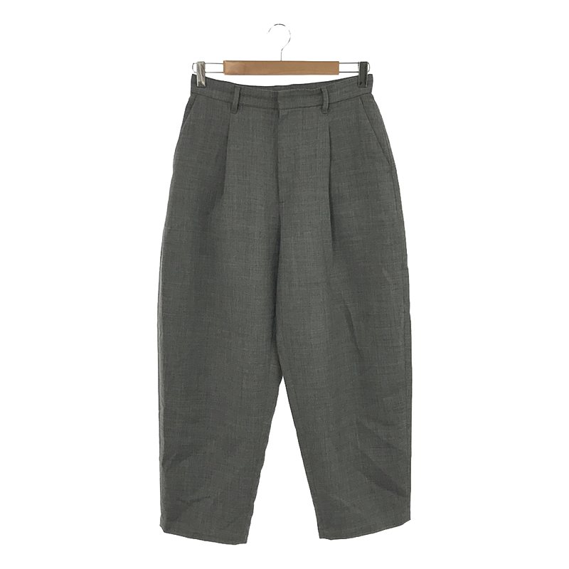 【楽天市場】Framework / フレームワーク | 2023AW | ウールブレンドタックパンツ | 38 | グレー | レディース：KLD 楽天市場店