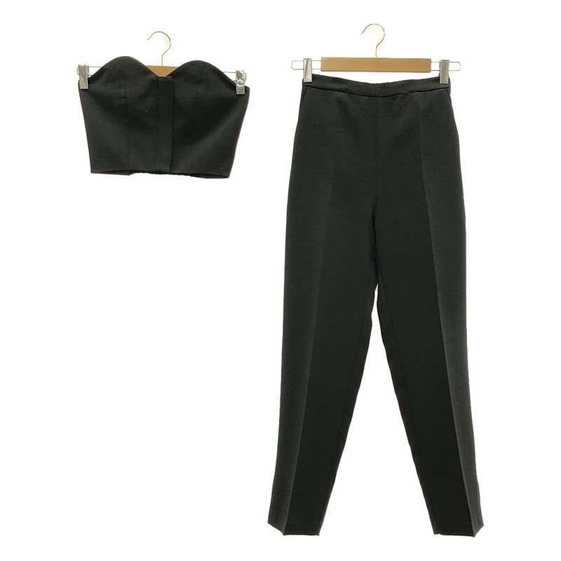 【楽天市場】【新品】 AMERI / アメリ | 3WAY BARE TOP COMBINAISON ベア トップ コンビネゾン セットアップ | S | ブラック | レディース：KLD 楽天市場店