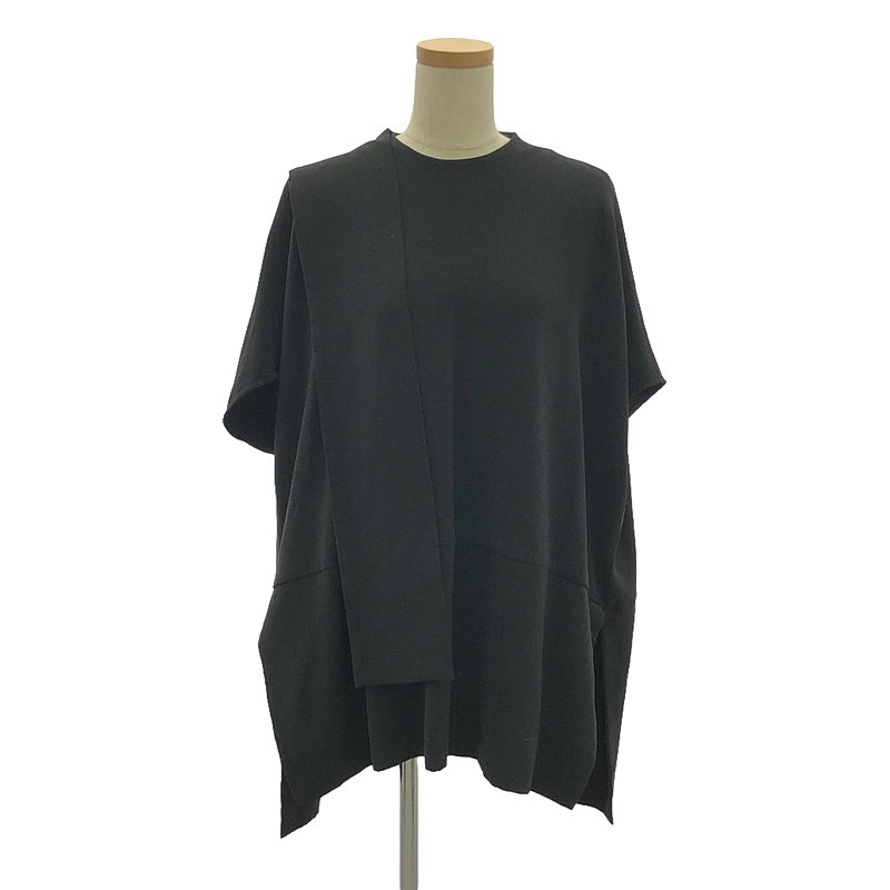 【楽天市場】ENFOLD / エンフォルド | 2022AW | PE ダブルクロス Square Tie PULLOVER ブラウス | 38 | ブラック | レディース：KLD 楽天市場店