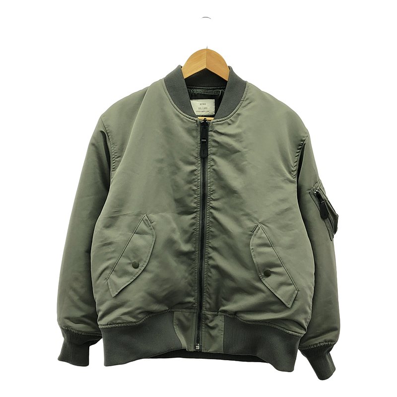 【楽天市場】HYKE / ハイク | MA-1フライトボンバージャケット | 3 | カーキ | レディース：KLD 楽天市場店