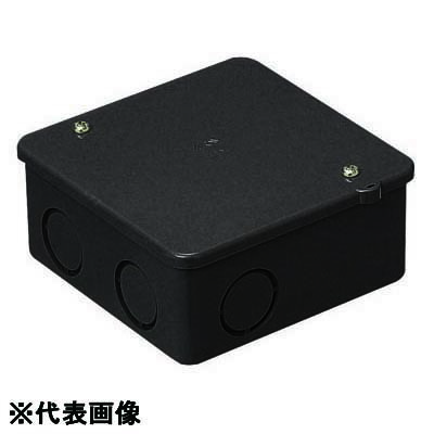 【楽天市場】【楽天倉庫自動出荷/365日出荷】未来工業 PVK-ANT PVKボックス 中型四角(浅型) ノック付 チョコレート 1個[MRI008152]：ケイマテEX
