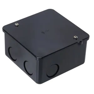 【楽天市場】【楽天倉庫自動出荷/365日出荷】未来工業 PVK-BNK 1個 PVKボックス ブラック [MRI008192-1]：ケイマテEX