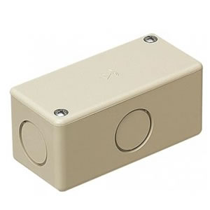 【楽天市場】【楽天倉庫自動出荷/365日出荷】未来工業 PVU-J 20個 ユニバーサルボックス ベージュ [MRI009928-20]：ケイマテEX