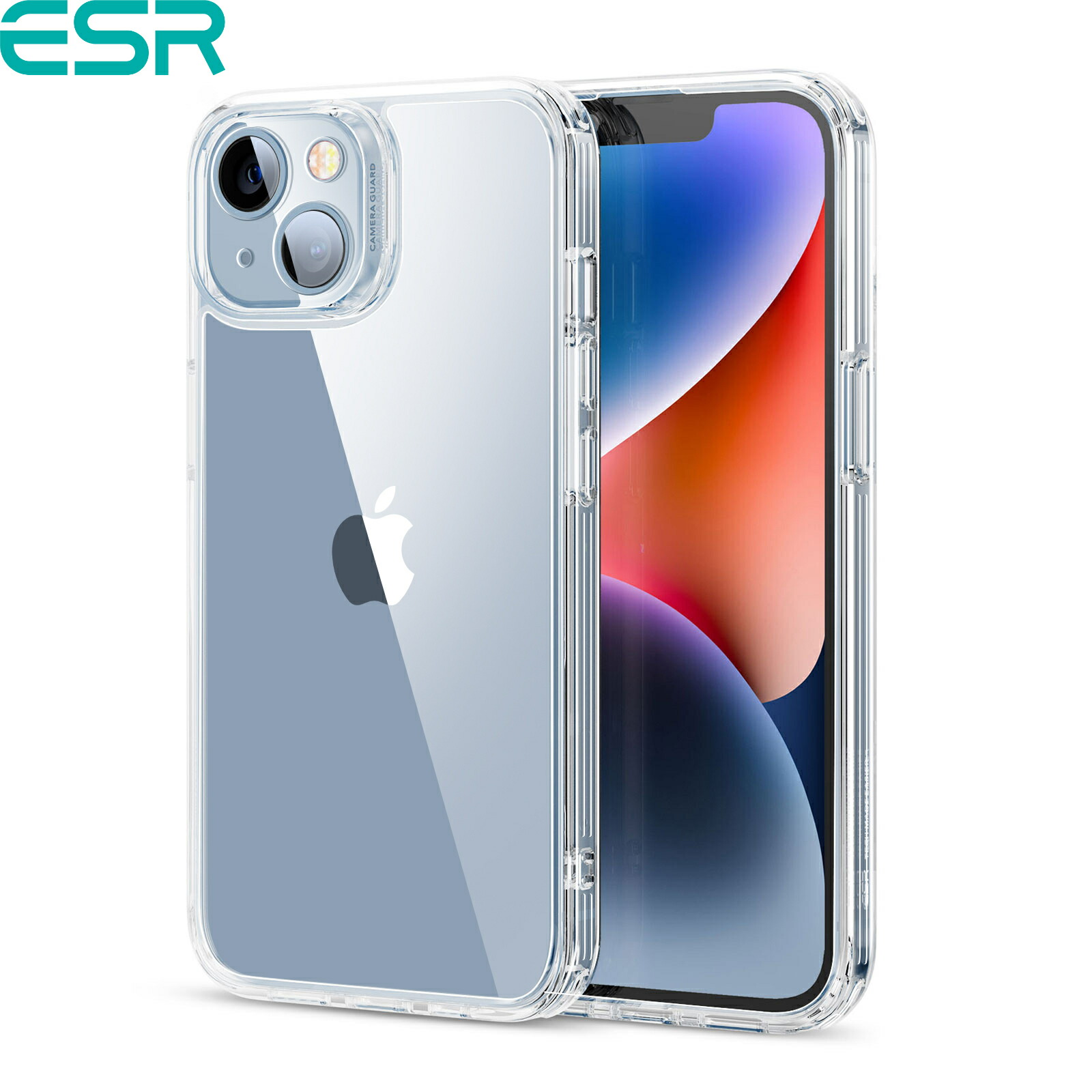 【楽天市場】ESR iPhone 14/13/14 Pro/14 Plus/14 Pro Max ケース ガラスケース 黄変しにくい 透明 ...