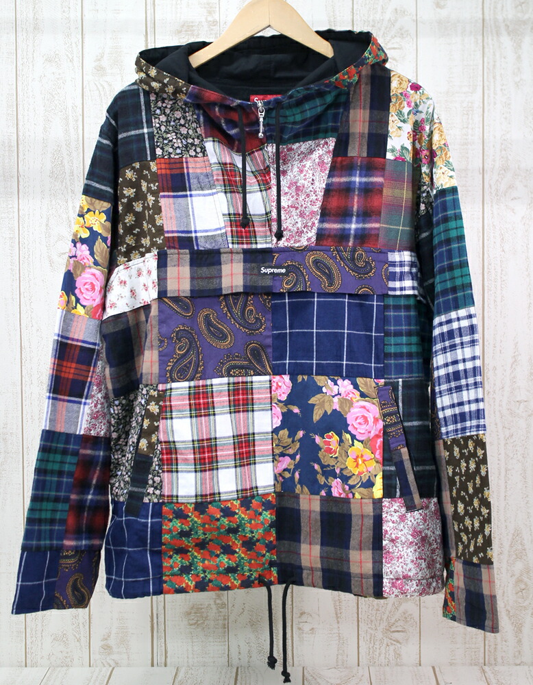【楽天市場】【中古】Supreme 16AW Patchwork Anorak パッチワーク アノラックパーカー ※2016年9月入荷 ...