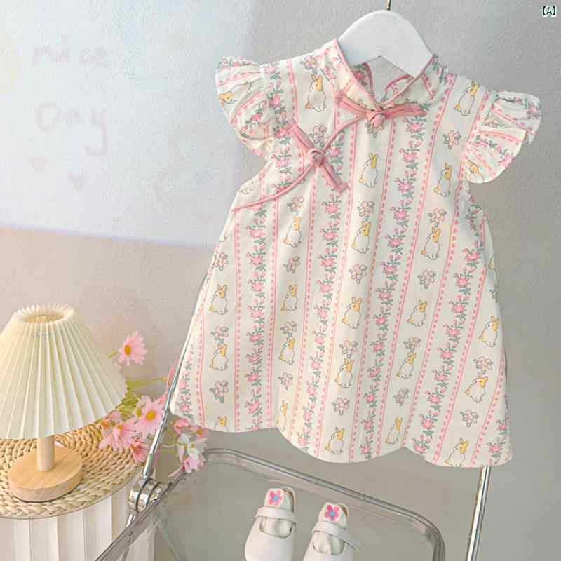 【楽天市場】キッズ キッズ用品 子供用品 キッズファッション ドレス ワンピース かわいい キュート 海外風 少女 夏 チャイナ ドレス ノー ...